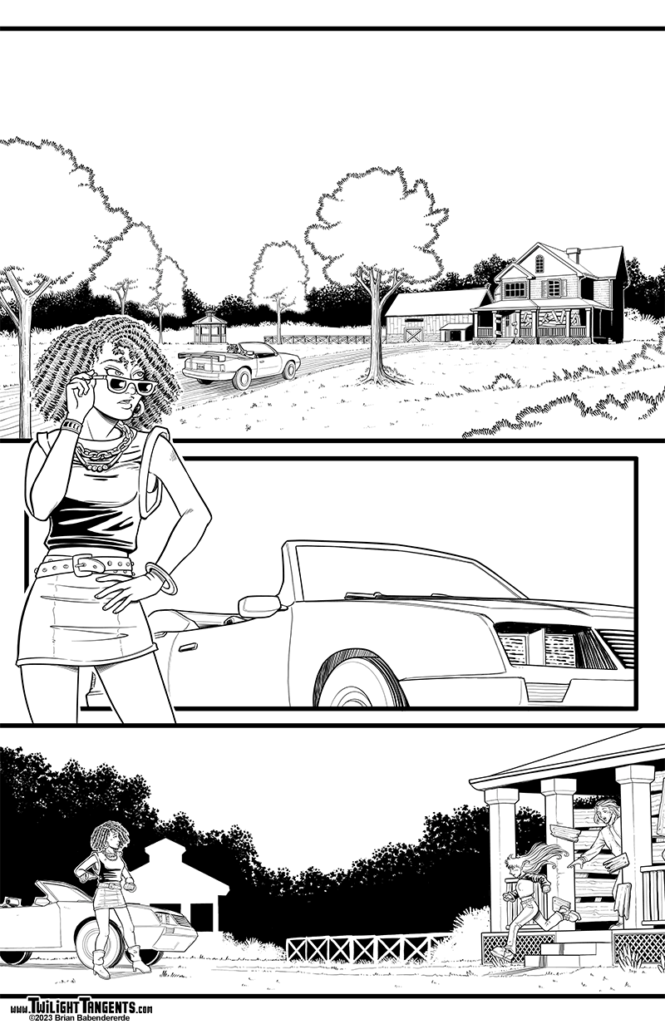 Soul Chaser Betty Book 08 Inks and Letters Complete! ⋆ Twilight Tangents